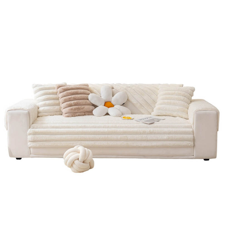 Rabbit plush sofa cushion thickened models, suitable for L-shaped sofa